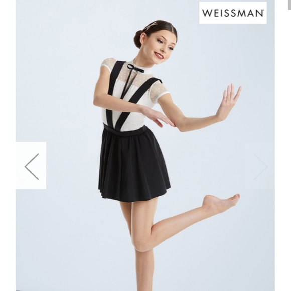 Weissman | Costumes | Weissman Black And White Dance Costume Dress ...
